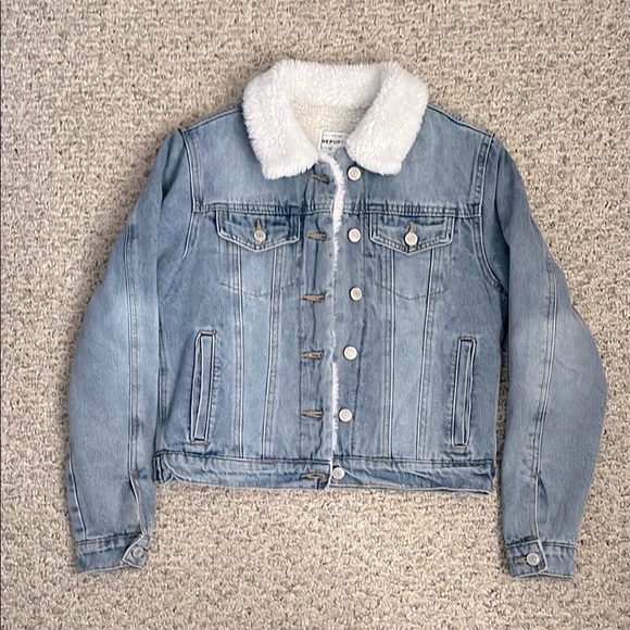For The Republic | Jackets & Coats | For The Republic Denim Jacket With ...